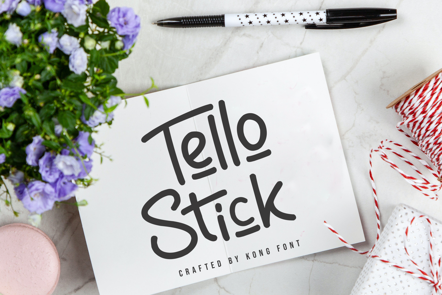 Download Tello Stick font | dafonttop.com