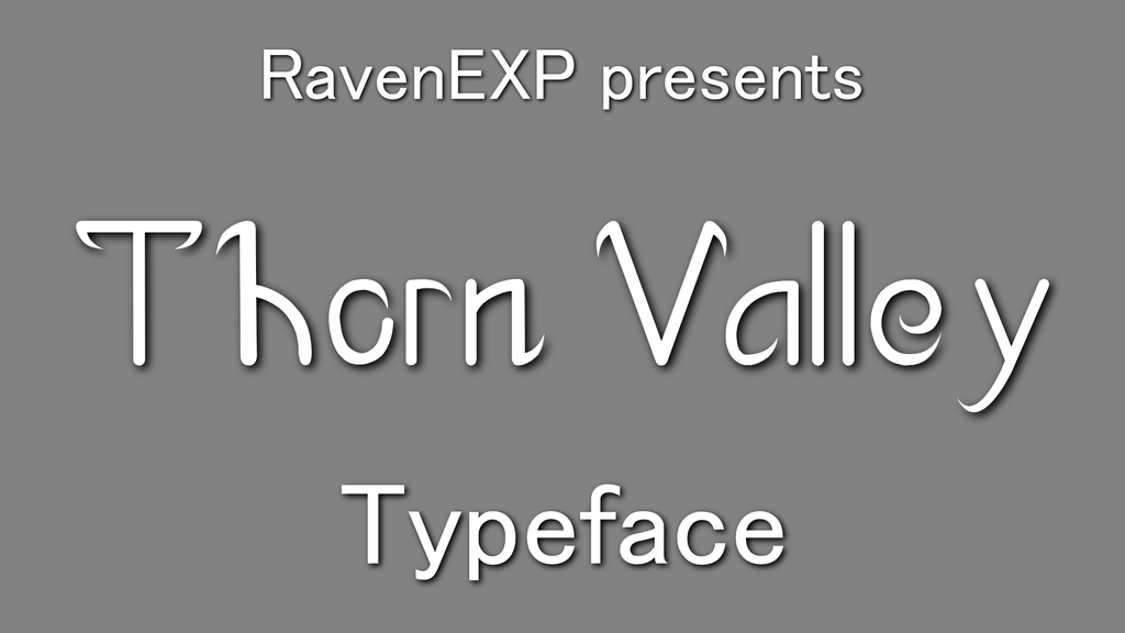 Download Thorn Valley font | dafonttop.com