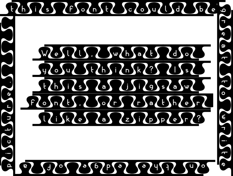 Download Unzip Me font | dafonttop.com