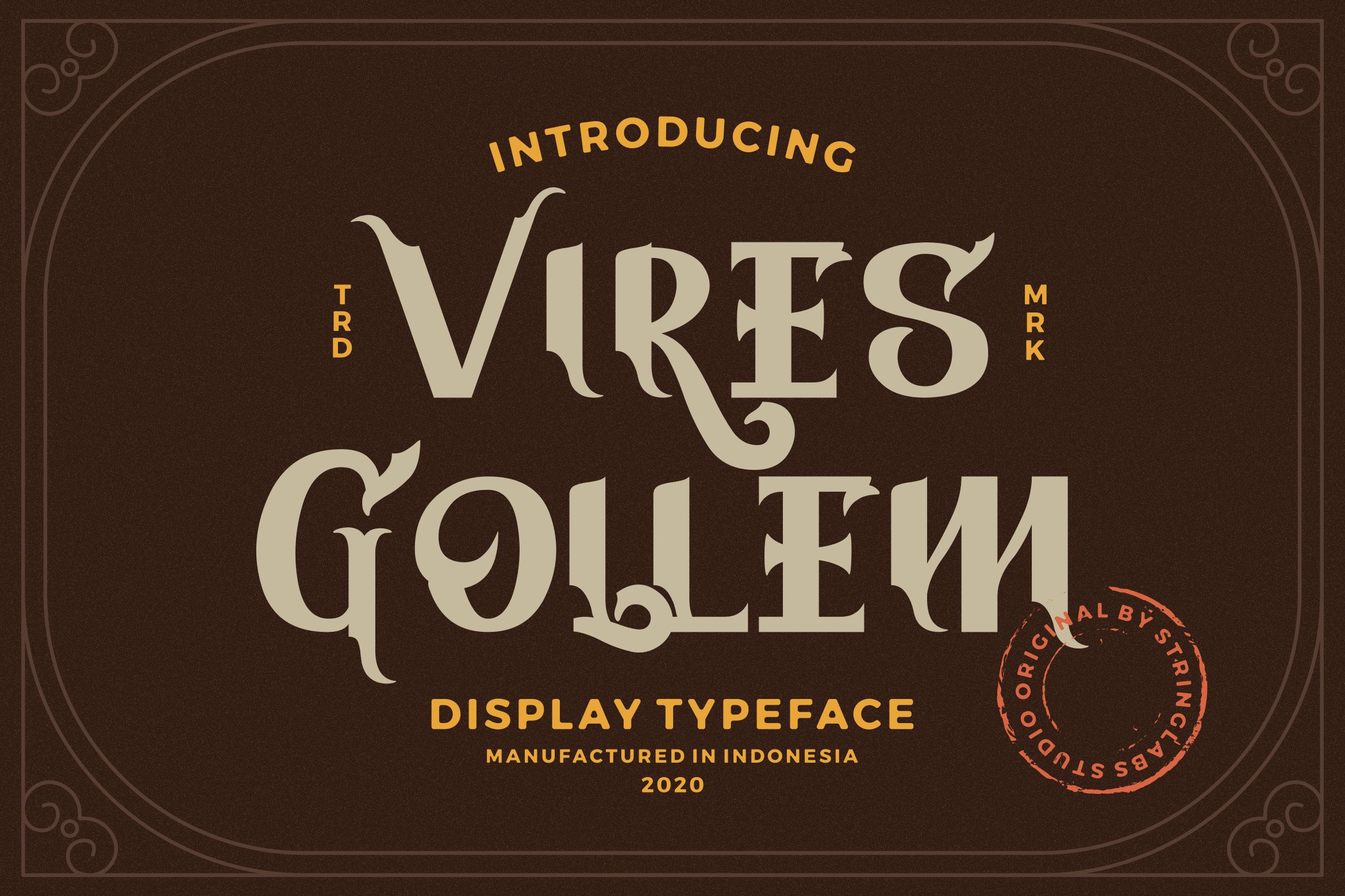 Download Vires Gollem font | dafonttop.com