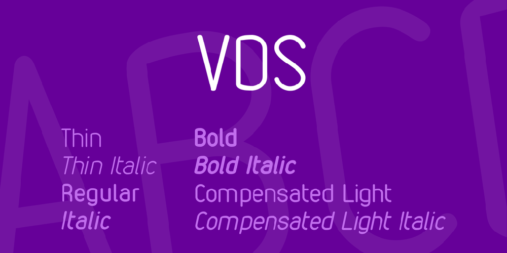 Download VDS font | dafonttop.com