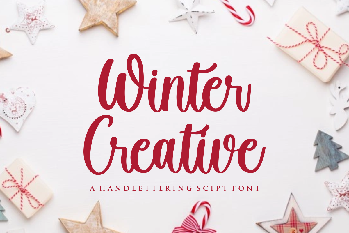 Download Winter Creative font | dafonttop.com