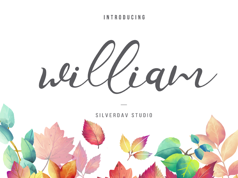 Download William font | dafonttop.com