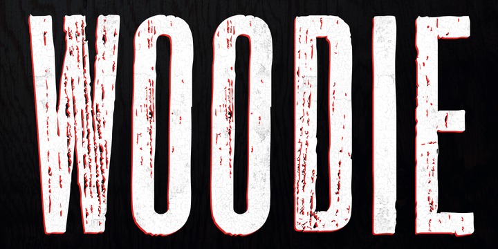 Download WOODIE font | dafonttop.com