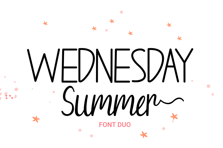 Download Wednesday Summer Script font | dafonttop.com