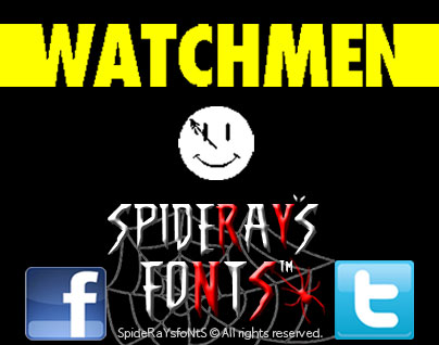 Download wATCHMEn font | dafonttop.com