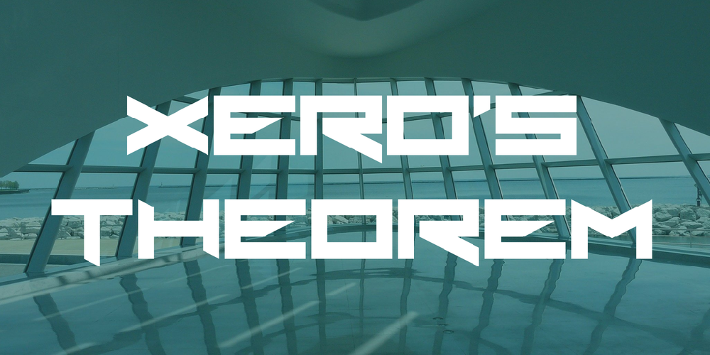 Download Xero's Theorem font | dafonttop.com